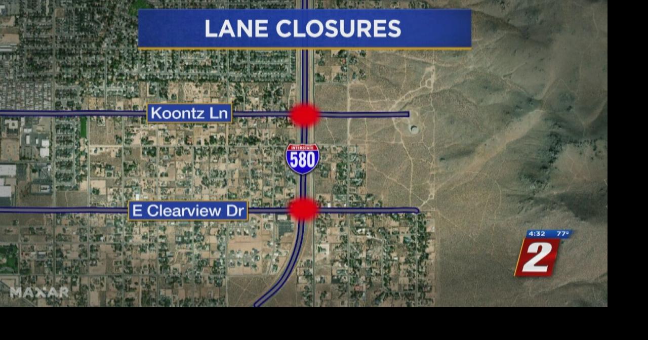 Lane Closures On Carson City Bridges | Local News | 2news.com