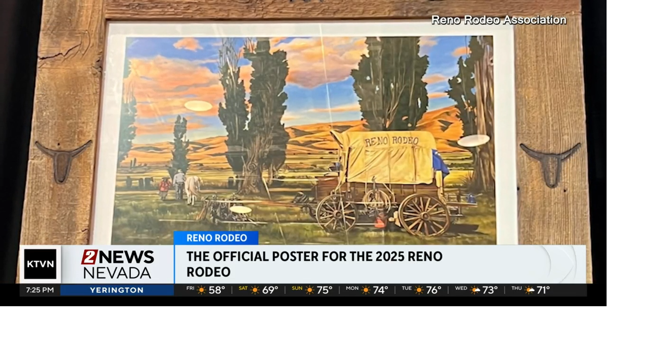 2025 Reno Rodeo art print unveiled | Local News | 2news.com