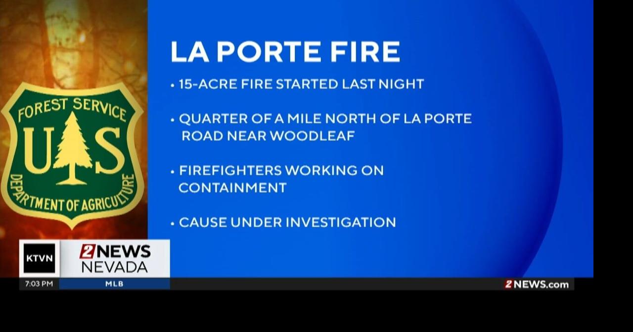 Update: La Porte Fire near Woodleaf is contained | California News ...