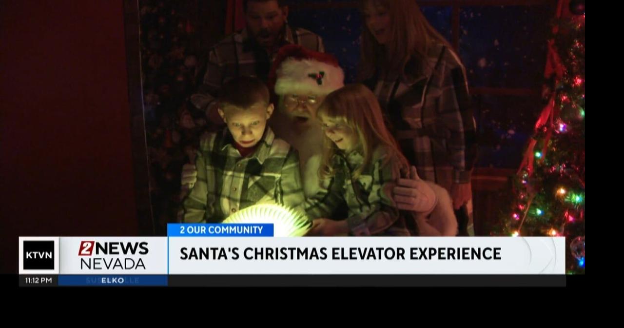 Santa's Christmas Elevator Experience arrives in Carson City | Videos ...