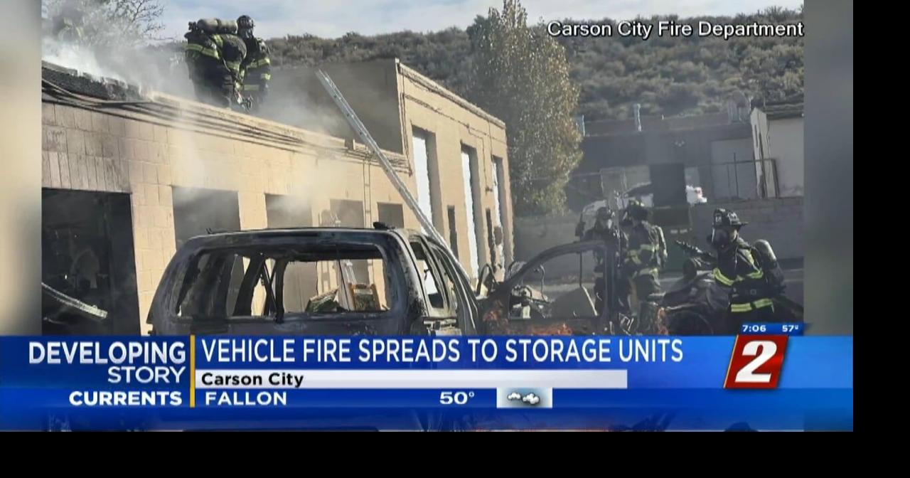 Carson Car and Building Fire | News | 2news.com