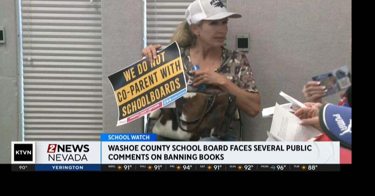 WCSD School Board Meeting Sees Comments on Book Bans | Videos | 2news.com