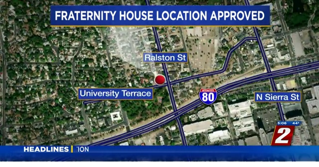 New Fraternity House Location Approved | News | 2news.com