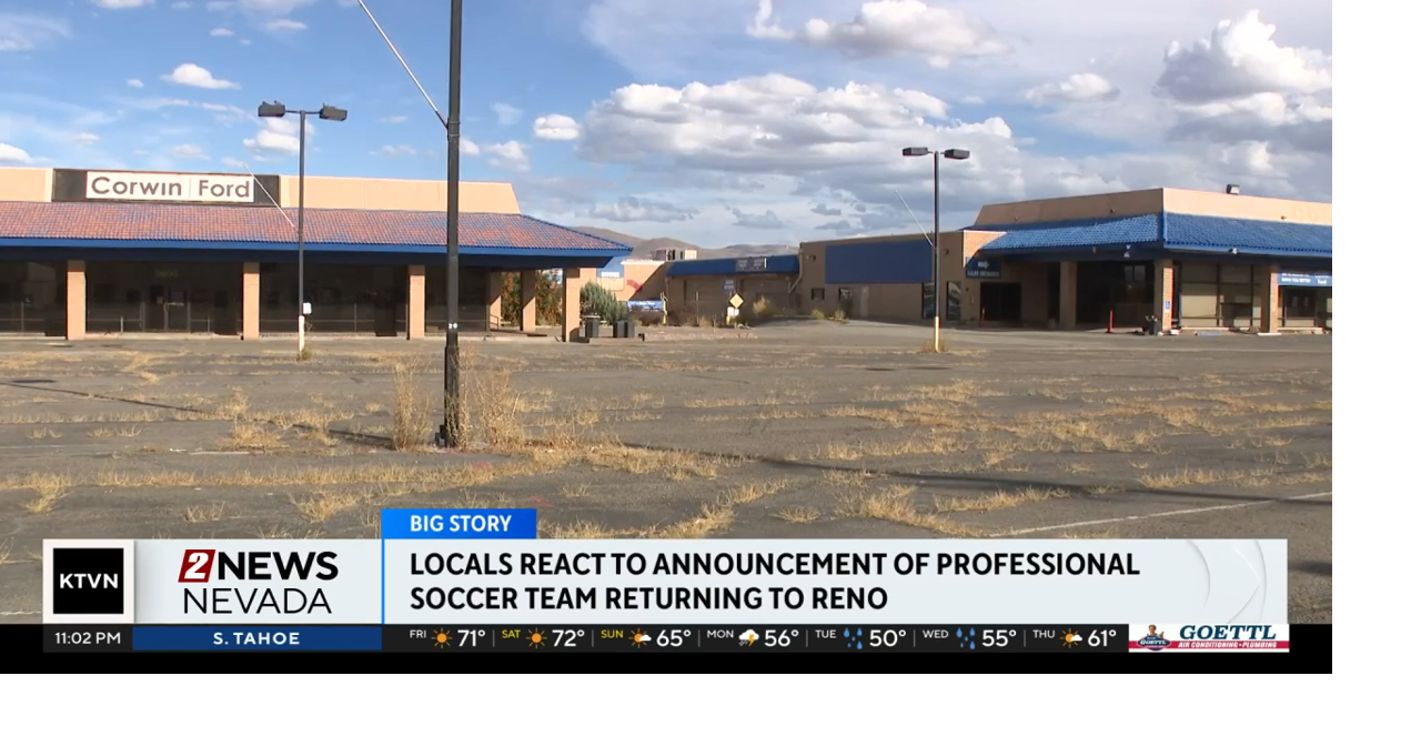 Local community reacts to news of Pro Soccer returning to Reno | Local ...