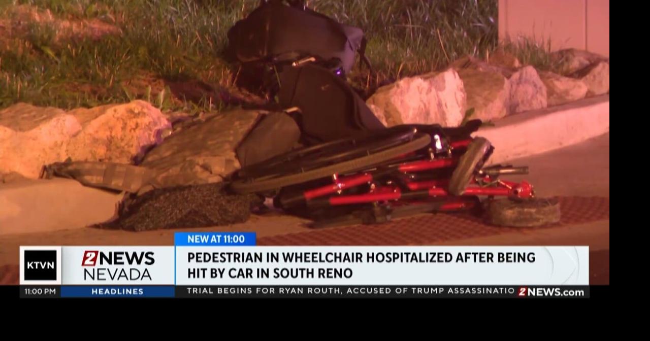Pedestrian in wheelchair hospitalized in critical condition after being ...