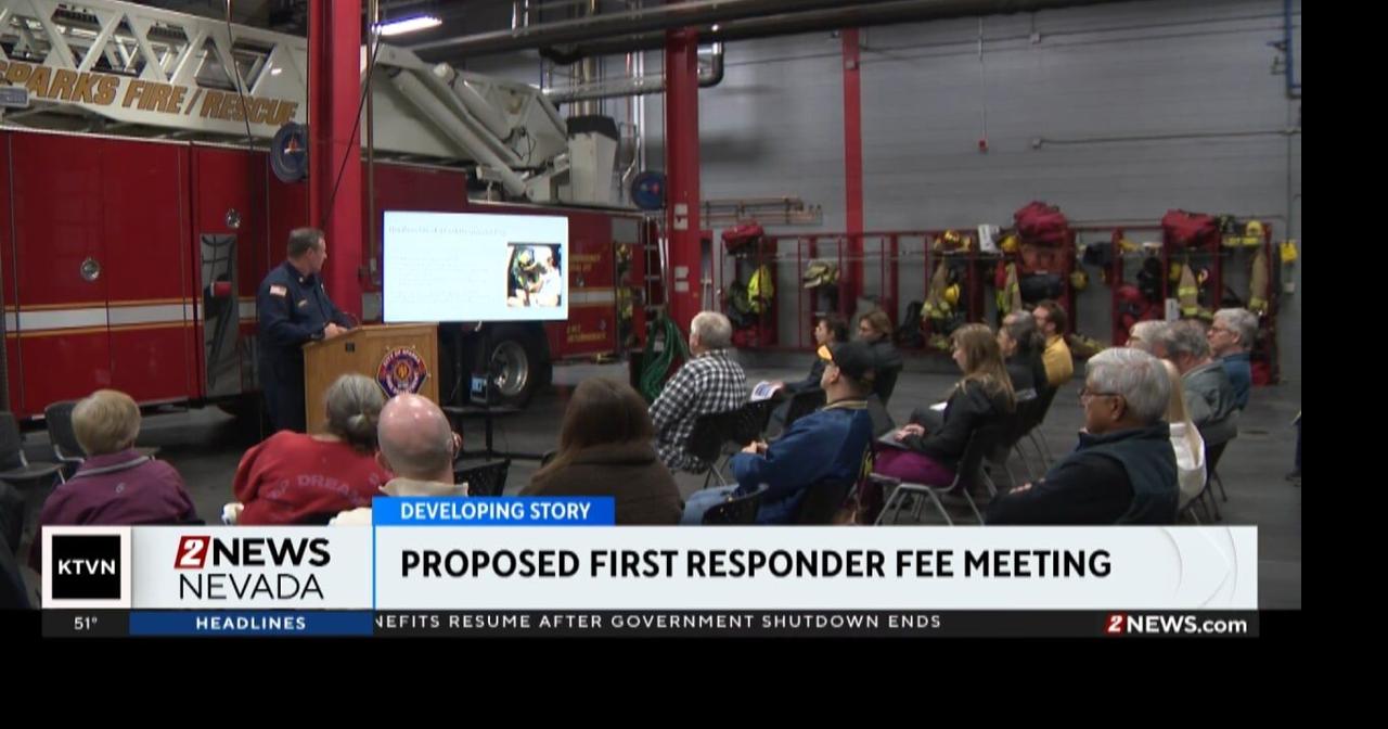 Sparks Fire Department hosts community meeting regarding proposed first ...