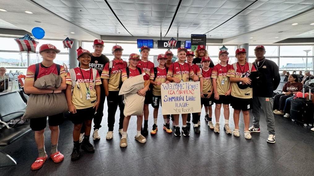 Nevada Summerlin South Little League team returns home after losing in ...