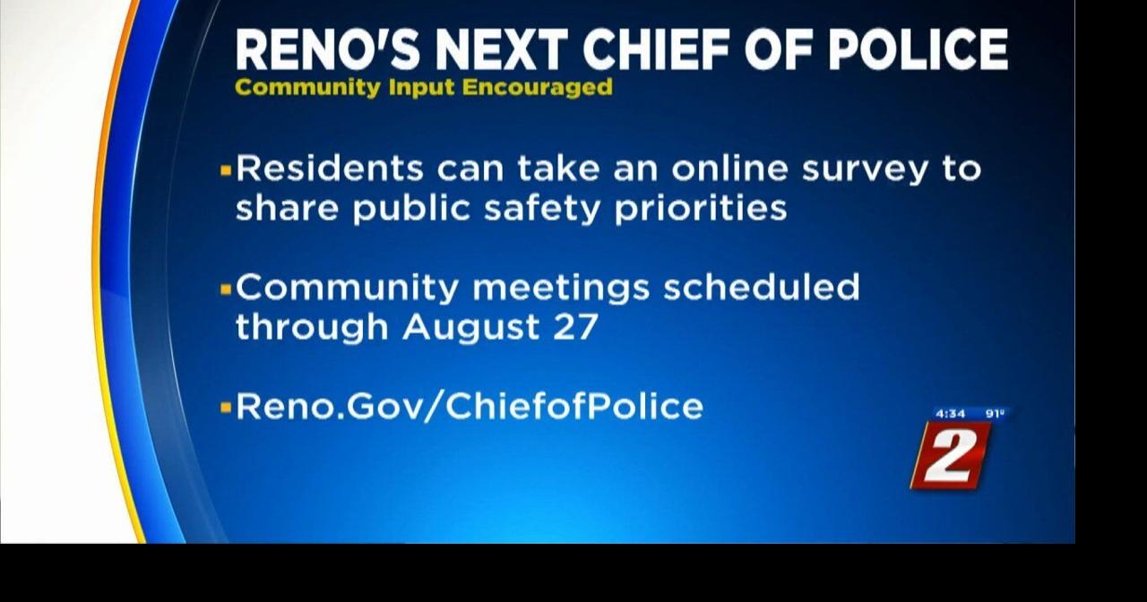 Nationwide Search For New Reno Police Chief | News | 2news.com