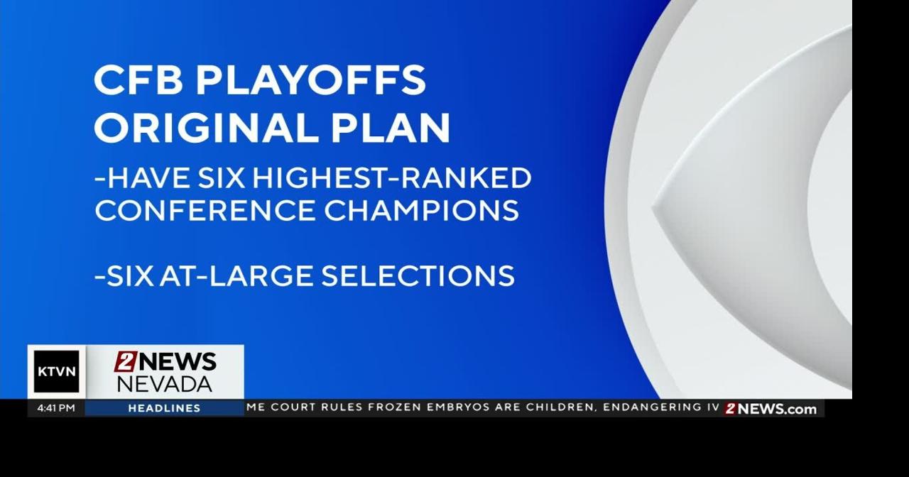 College Football Playoff Expansion Plans | News | 2news.com