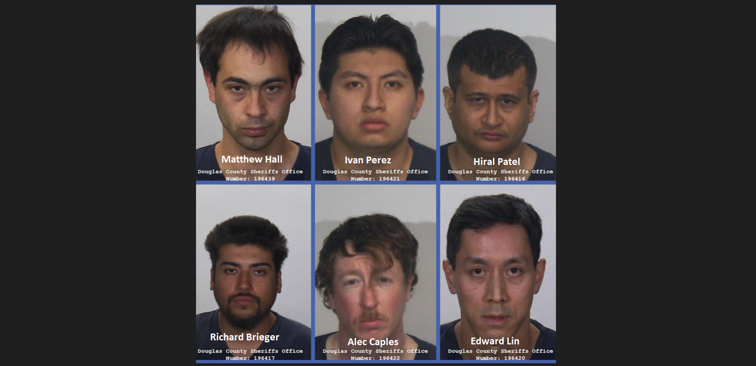 Douglas County Sheriffs Office Arrests Six In Human Trafficking 7263