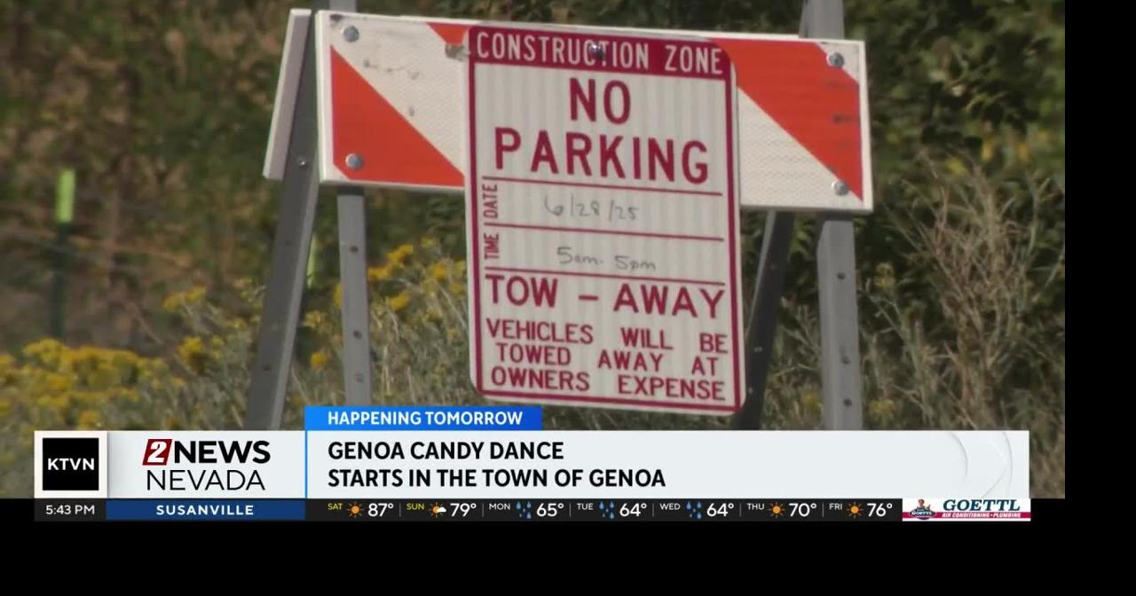 Genoa Candy Dance parking alert | Local News | 2news.com