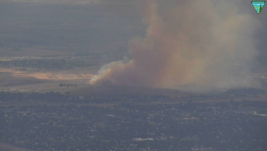 Topsy Fire in Carson City Burned 45 Acres, 60 Percent Contained ...