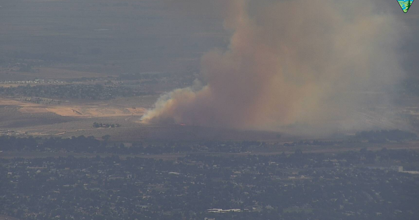 Topsy Fire in Carson City Burned 45 Acres, 60 Percent Contained ...