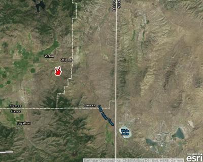 Chilcoot Fire Burning Near Hallelujah Junction | | 2news.com