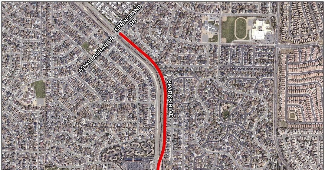 Lane restrictions coming to Sparks Blvd for maintenance work | Local ...