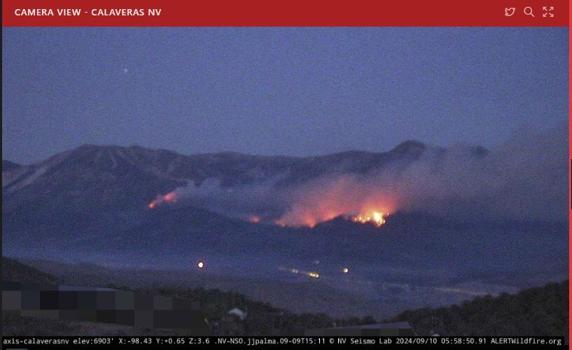 Davis Fire crews to patrol containment lines; 5,824-acres, 92% ...