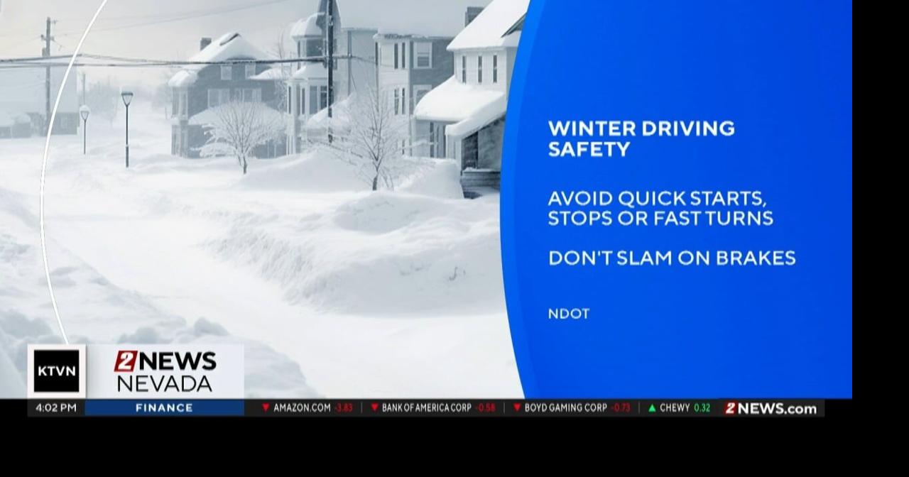 NDOT, Nevada State Police offer winter weather driving safety tips ...