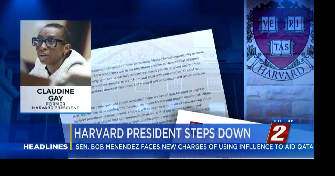 Harvard President Resigns | News | 2news.com