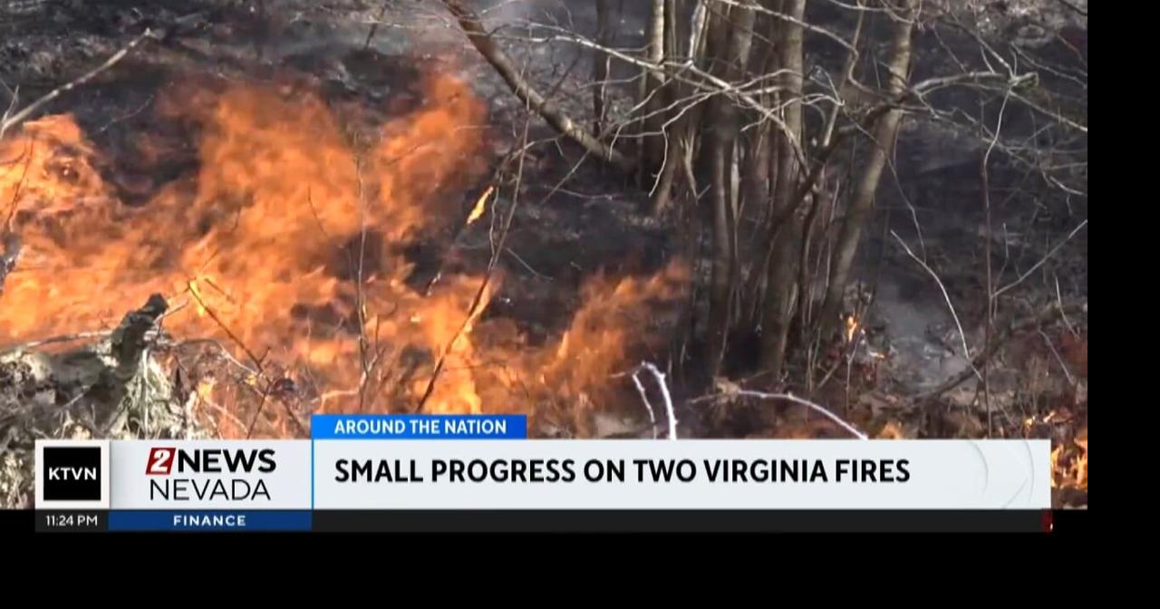 Small Progress on Two Virginia Wildfires | News | 2news.com