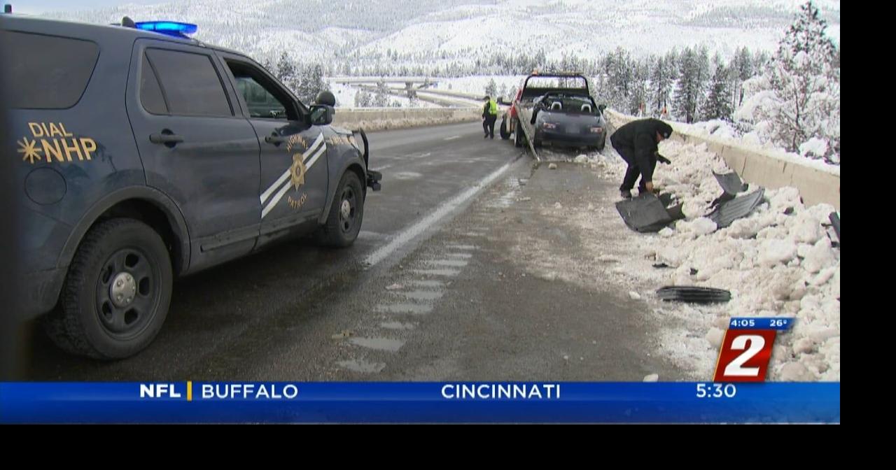 Driver Hits Ice Near Verdi, Causes Crash Involving Big Rig | News ...