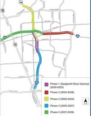 Lane and Ramp Closures in Effect for Spaghetti Bowl Renovations | News ...