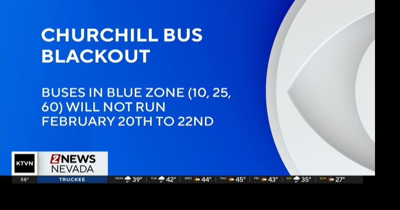 Churchill County School District Bus Blackout | Videos | 2news.com