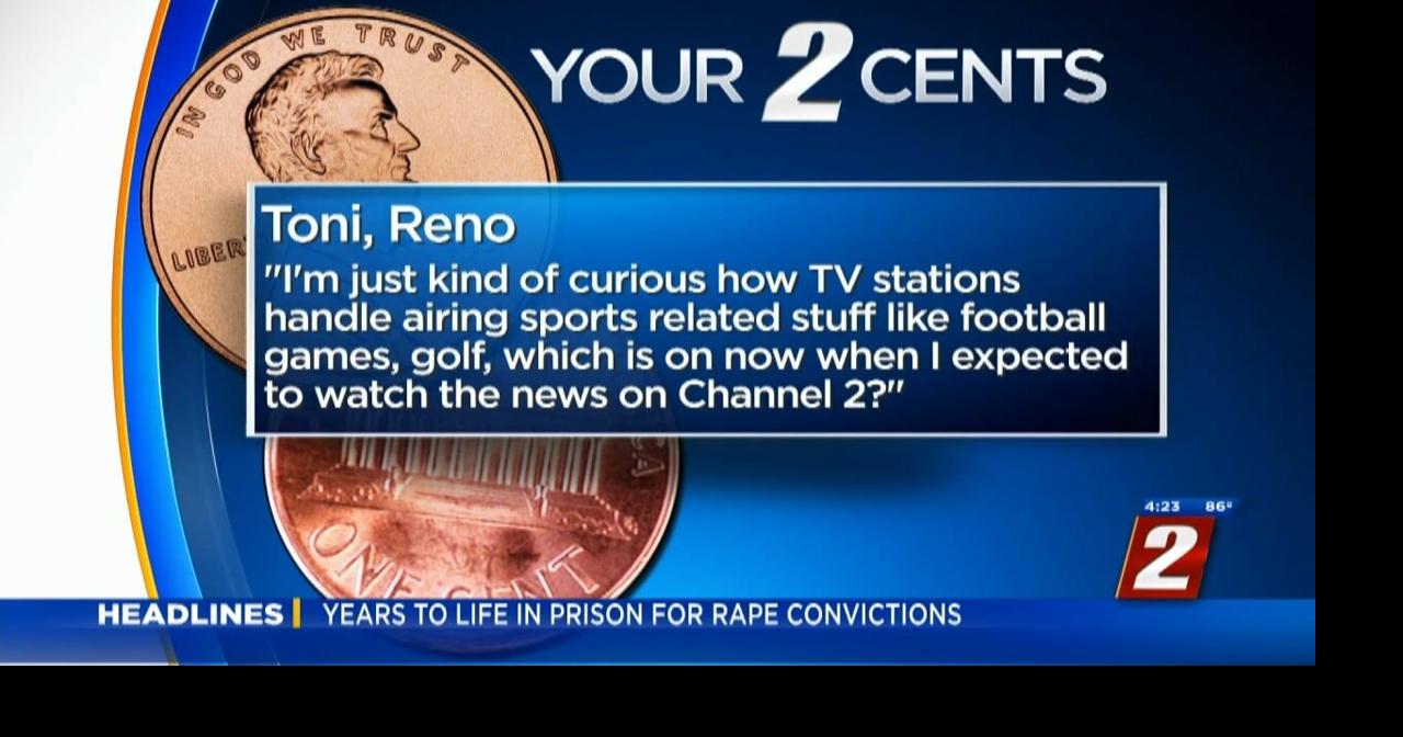 Your 2 Cents: Sports on Channel 2 & Reno High School | Features | 2news.com