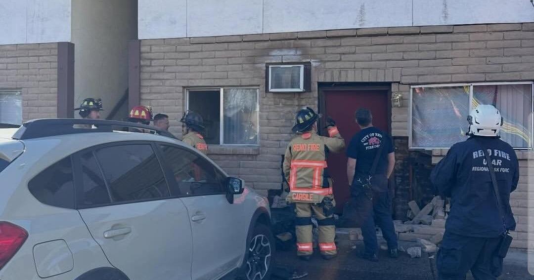 Reno Firefighters respond to car vs. building | Local News | 2news.com