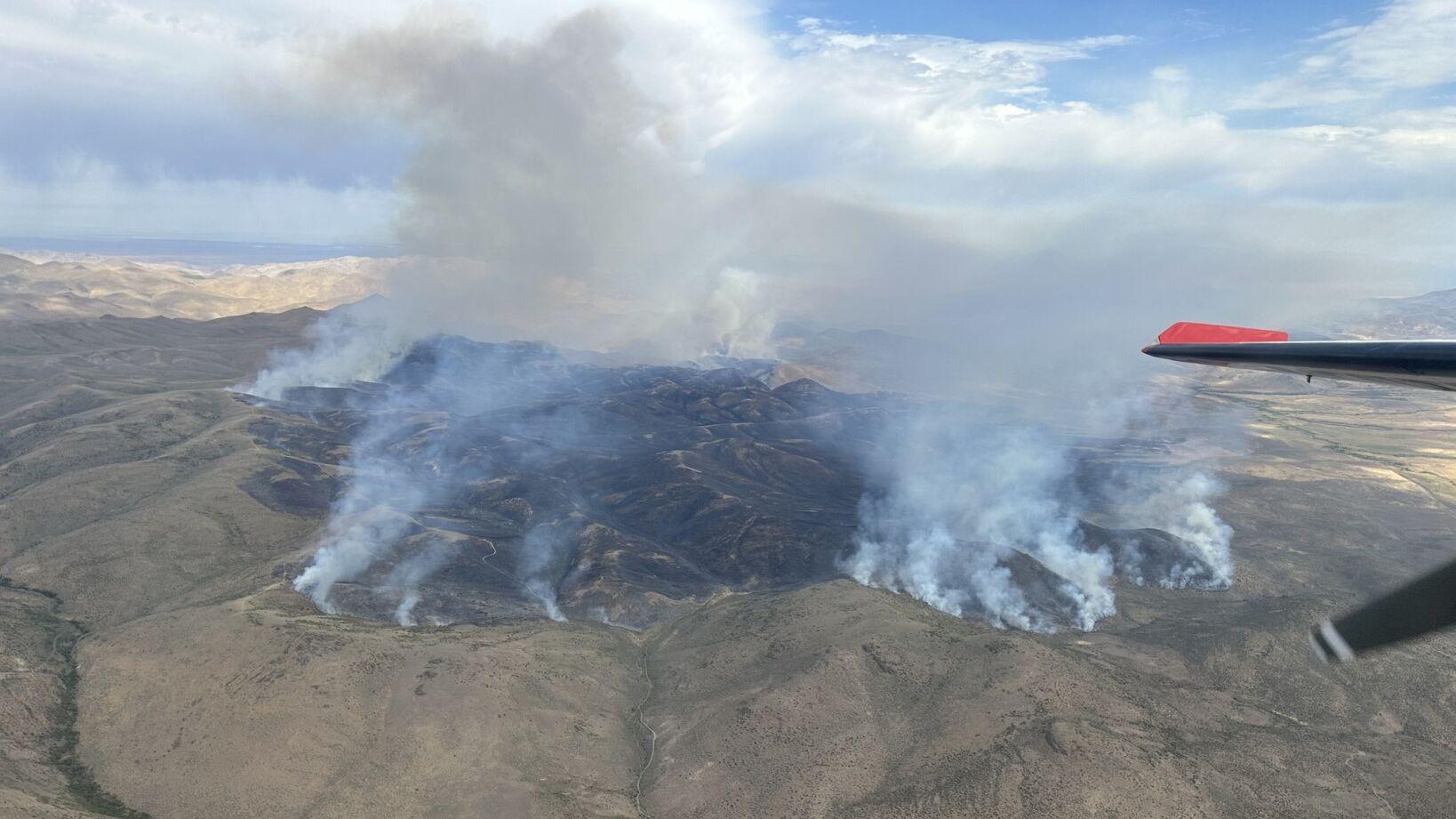 Two new wildfires burn in northern and eastern Nevada | Fire Watch ...