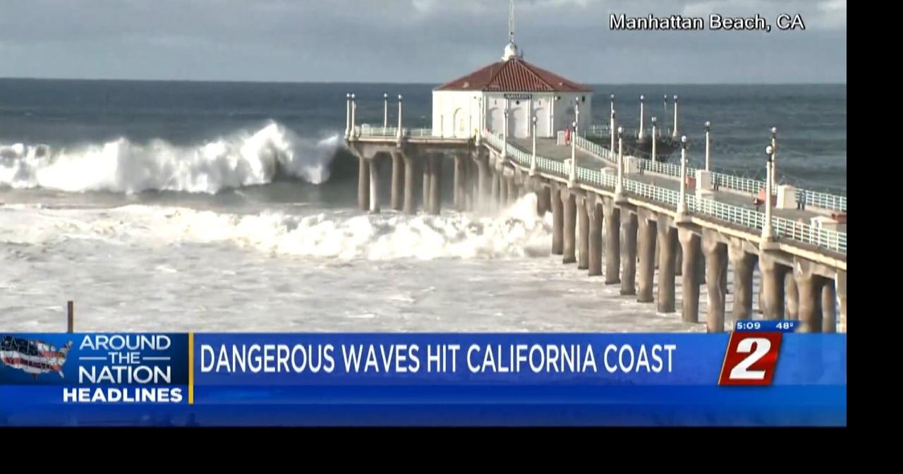 Huge Waves Batter California Coast | News | 2news.com