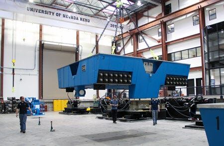 University of Nevada Moves Shake Tables to Expanded Lab | | 2news.com