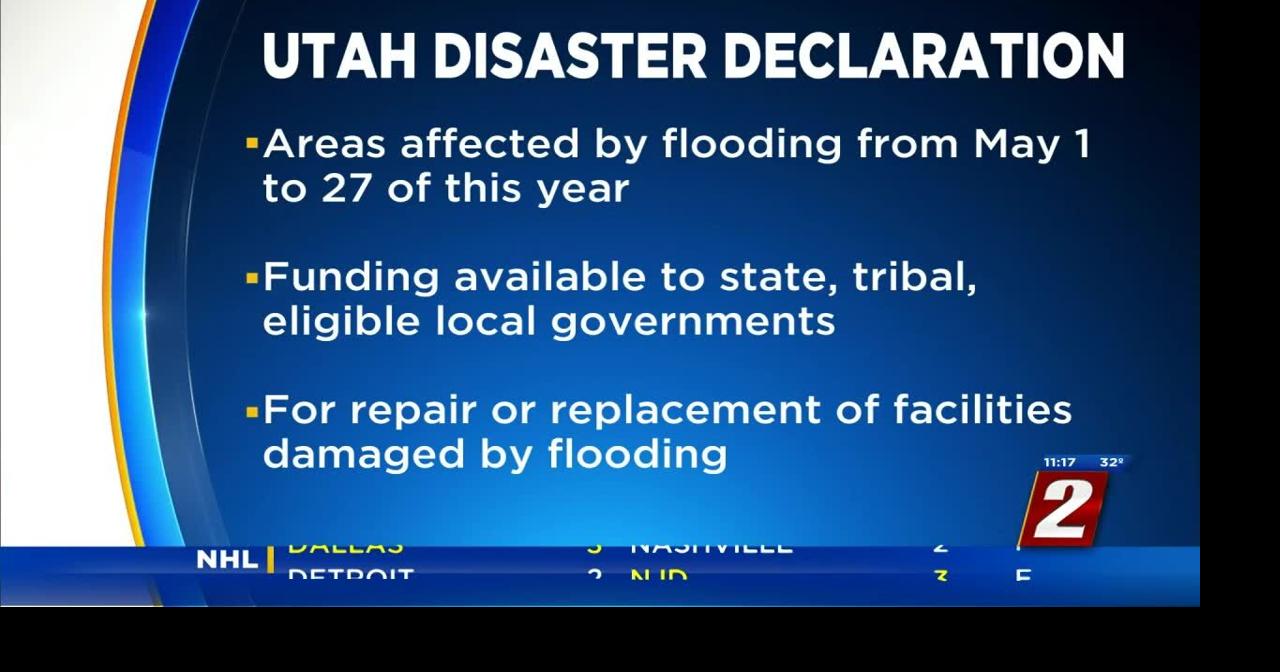 Utah Disaster Declaration | News | 2news.com