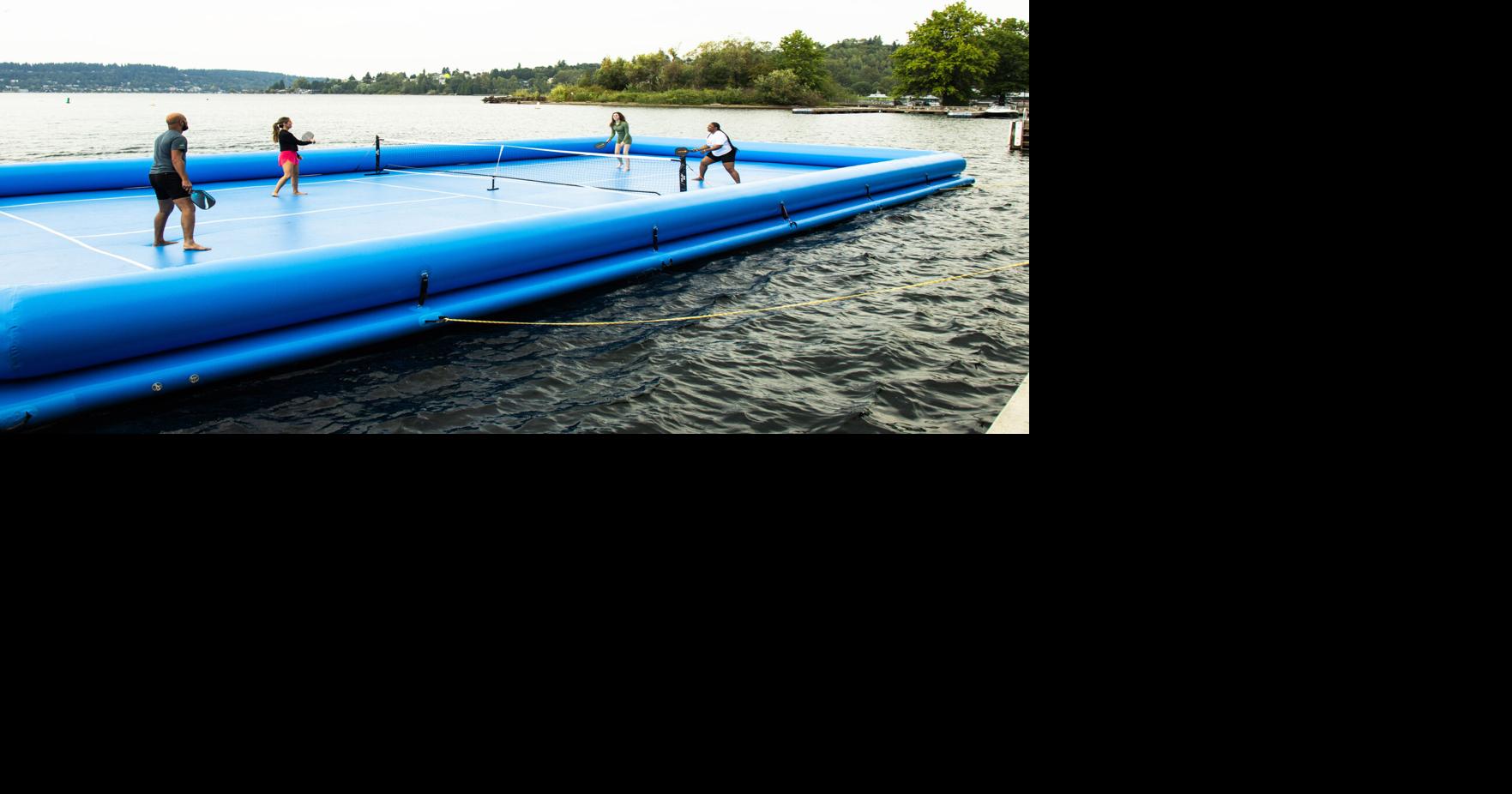 Renton's Hyatt Regency Debuts Floating Pickleball Court | News ...