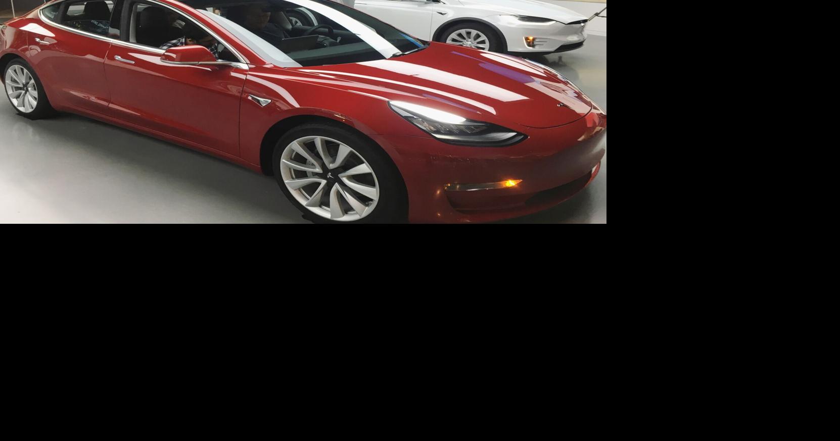 Tesla Model 3 Arrives At Bellevue Square | News | 425business.com