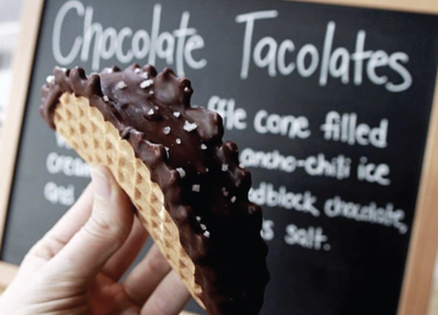 The Return of the Chocolate Tacolate at Salt & Straw | Eat + Drink ...