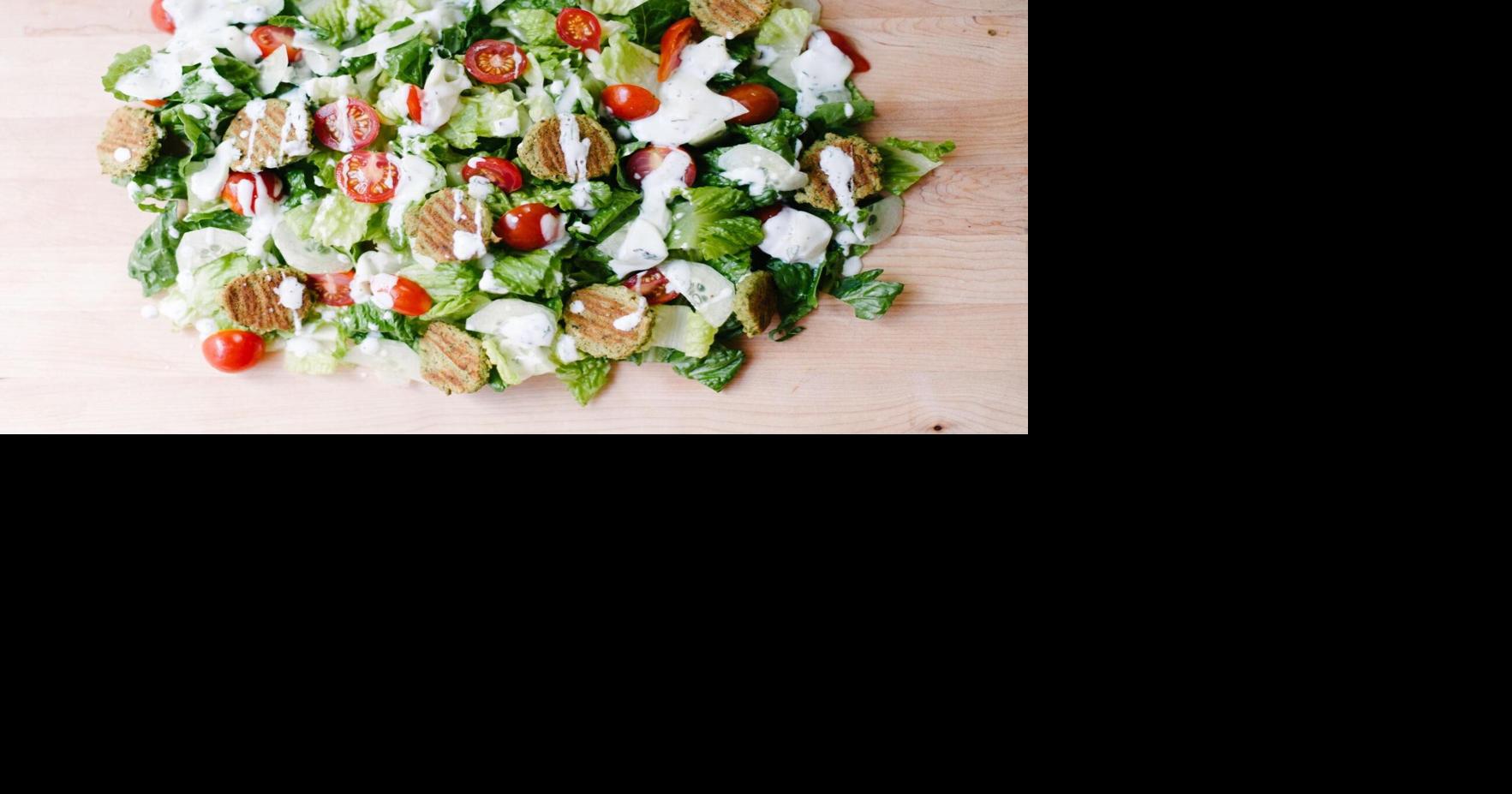 Salad Upgrade: Add Homemade Falafel Patties | Eat + Drink | 425magazine.com