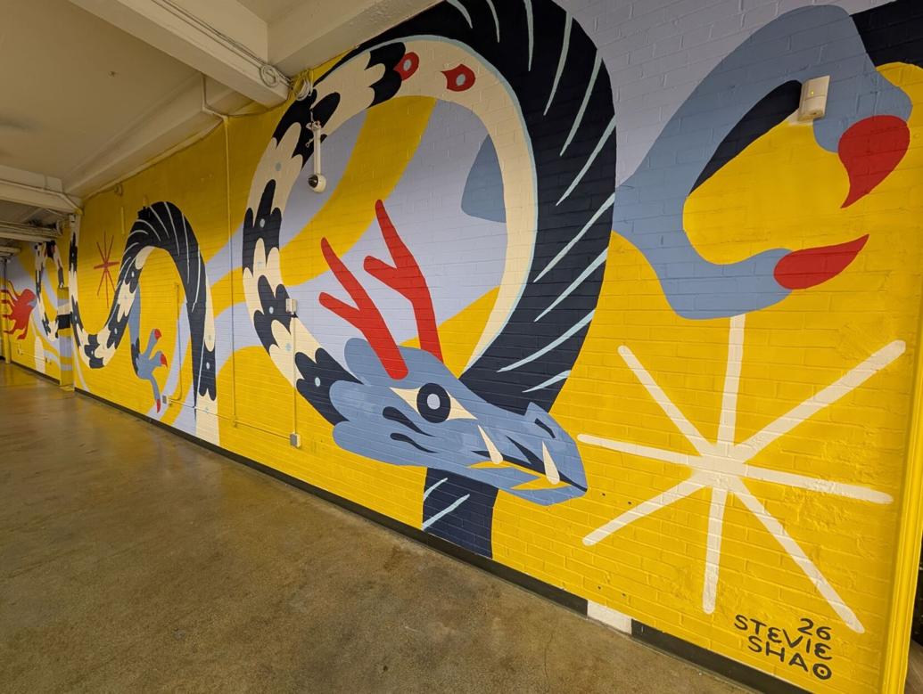 Evergreen Goodwill Reveals New Mural | A&E | 425magazine.com