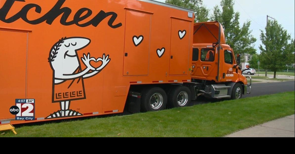 Little Caesars' 'Love Kitchen' comes to Bay City Salvation Army | Local ...
