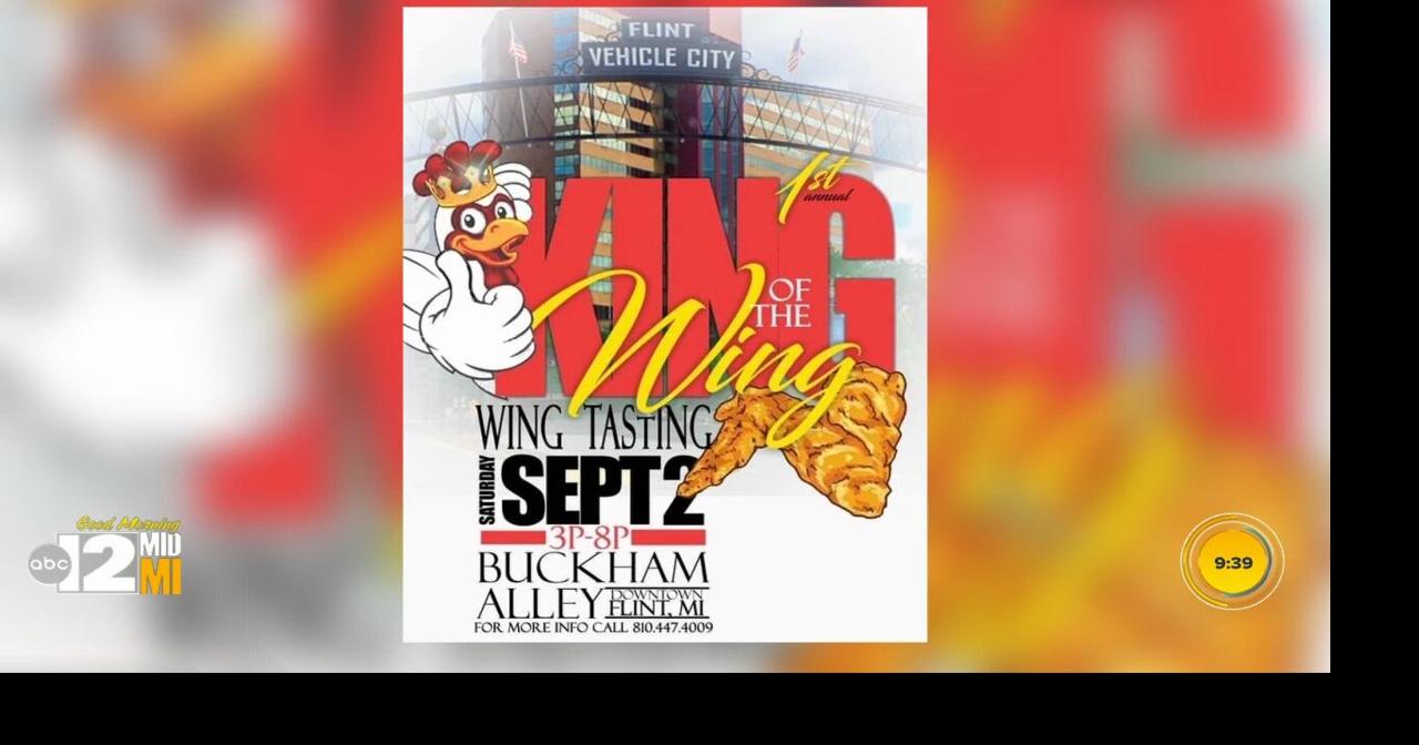 Flint crowning the King of the Wings in Buckham Alley | Good Morning ...