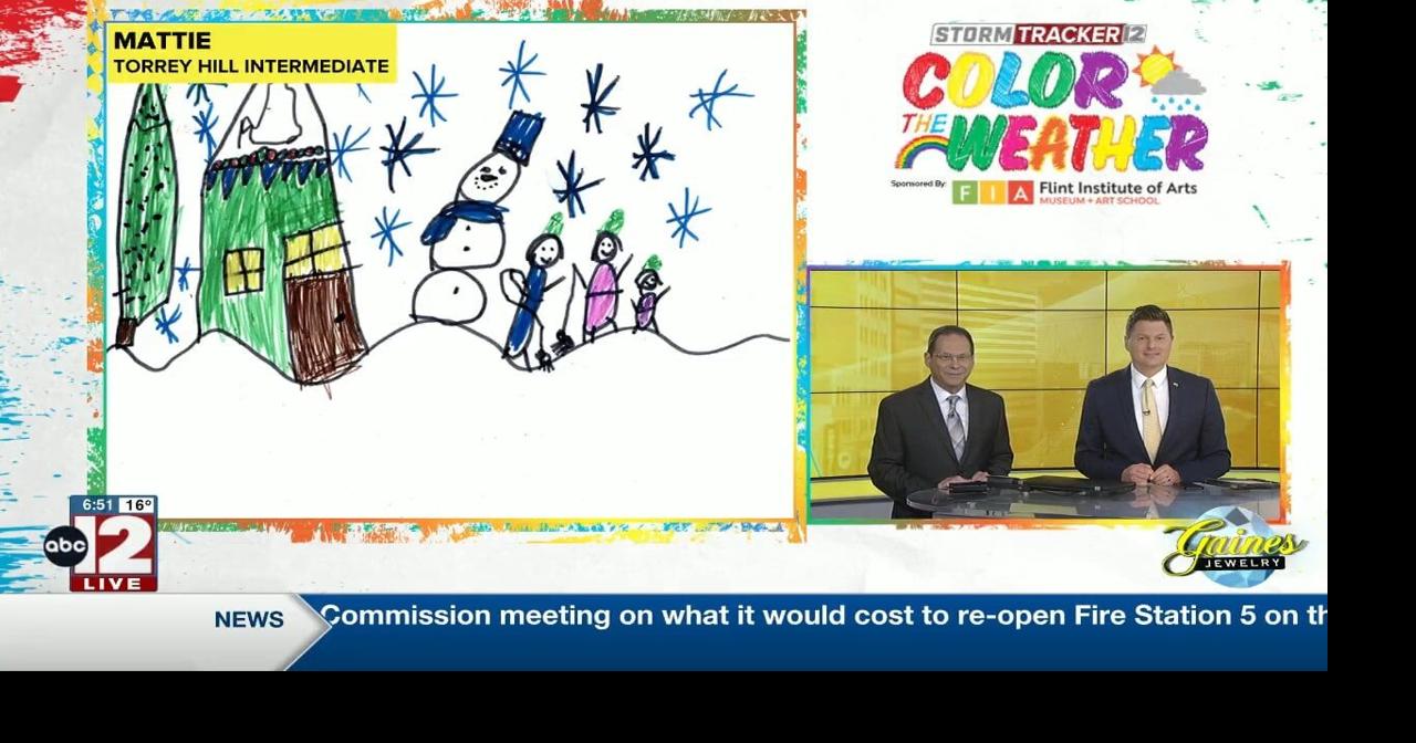 Color the Weather for Jan. 15, 2025: Mattie | Color The Weather | abc12.com