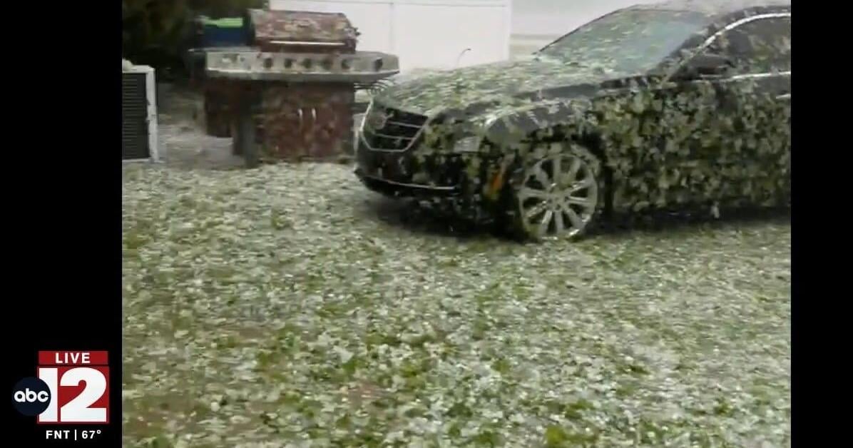 Parts of Mid-Michigan still cleaning up after Sunday hail storm ...