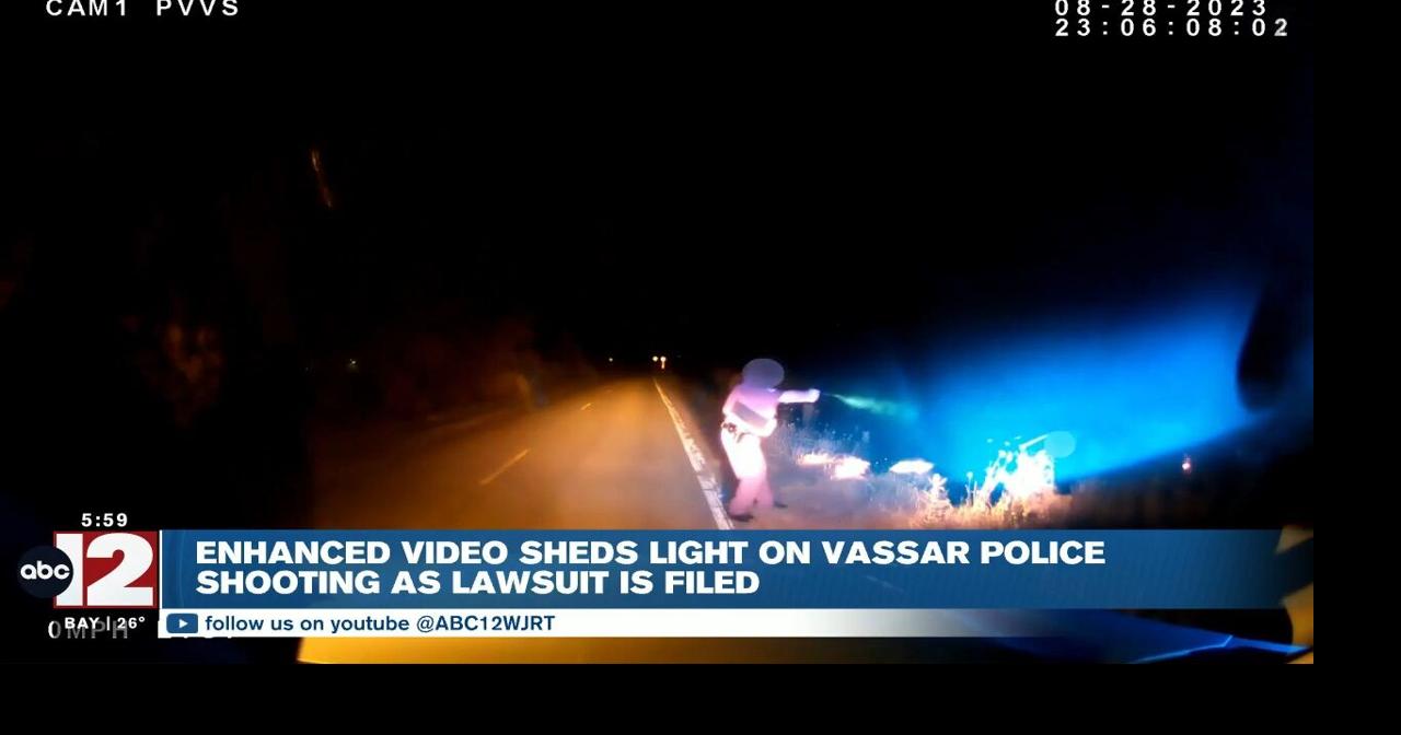 Enhanced video and audio sheds light on 2023 Vassar police shooting ...