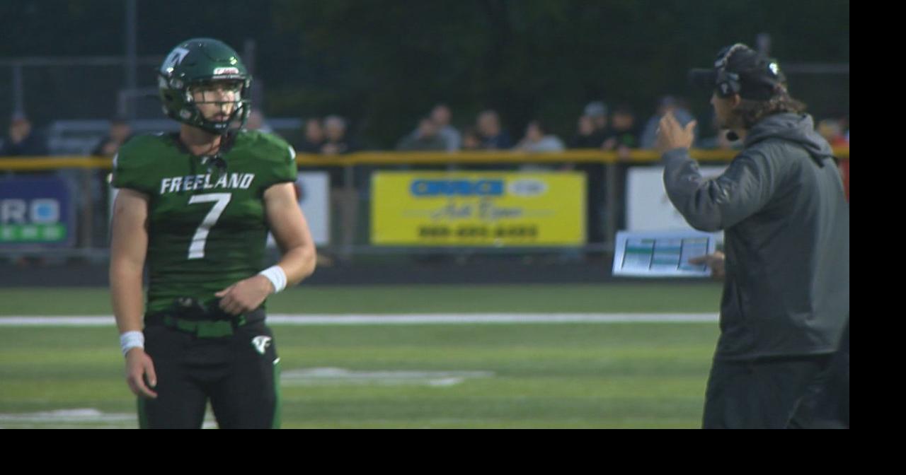 Freeland linebacker Sam Talaga commits to Harvard | Sports | abc12.com