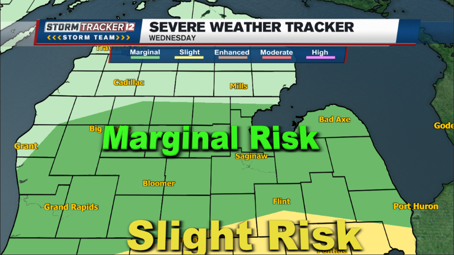 Storm Tracker 12 Weather Team issues an Alert Day for Wednesday ...