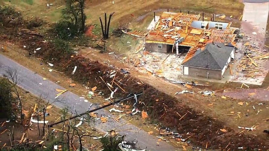 At least 11 injured after tornado-spawning thunderstorms left a trail ...
