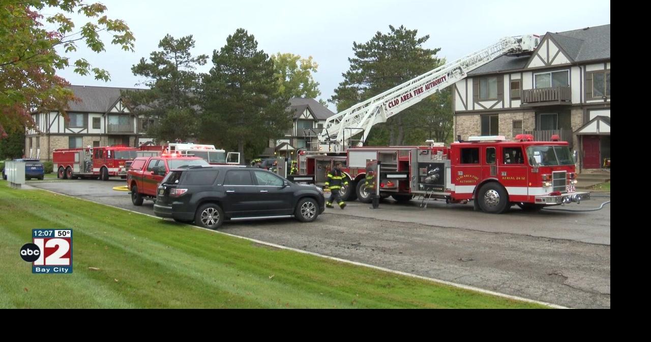 2 families displaced after apartment fire near Clio | Local | abc12.com