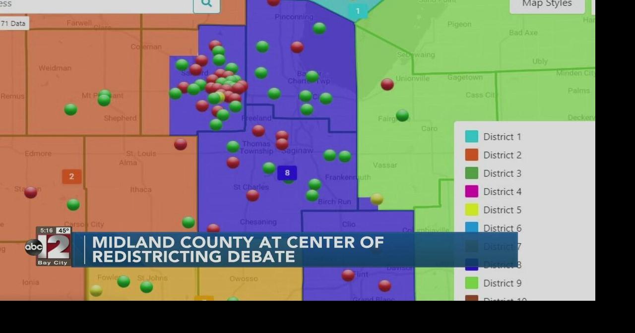 Midland, Midland County are at the center of the redistricting debate ...