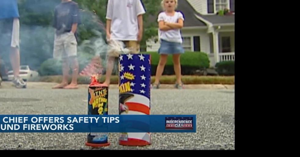 Mount Pleasant fire chief provides fireworks safety tips | Local ...