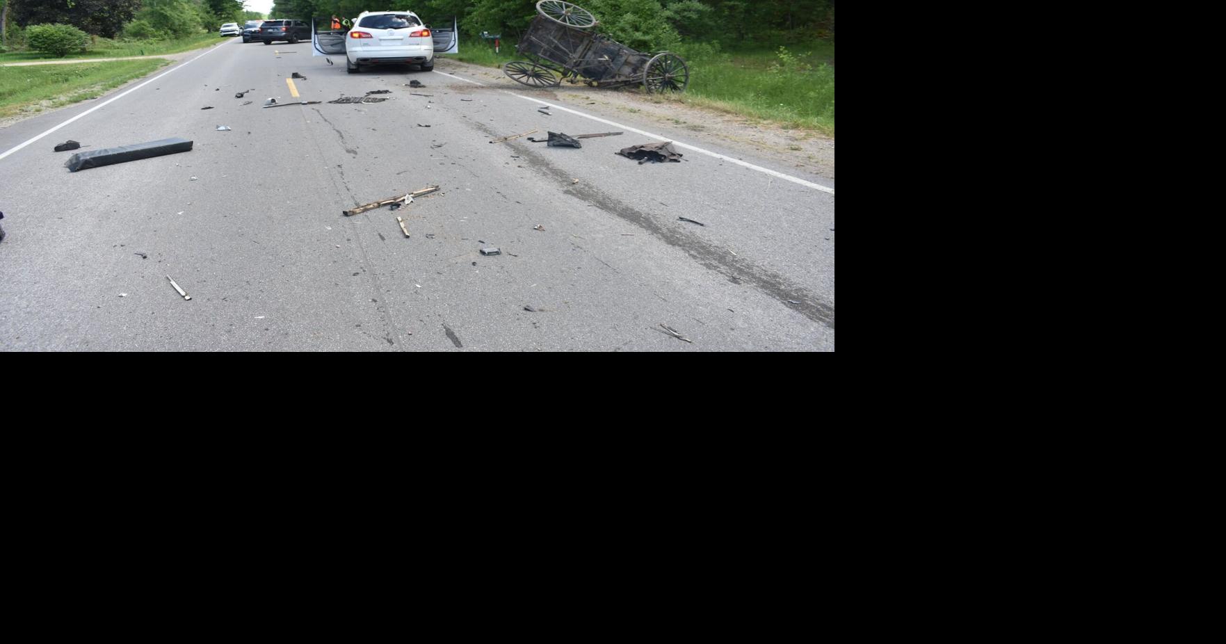 11-year-old hospitalized after an Amish Buggy crash in Beaverton Twp ...