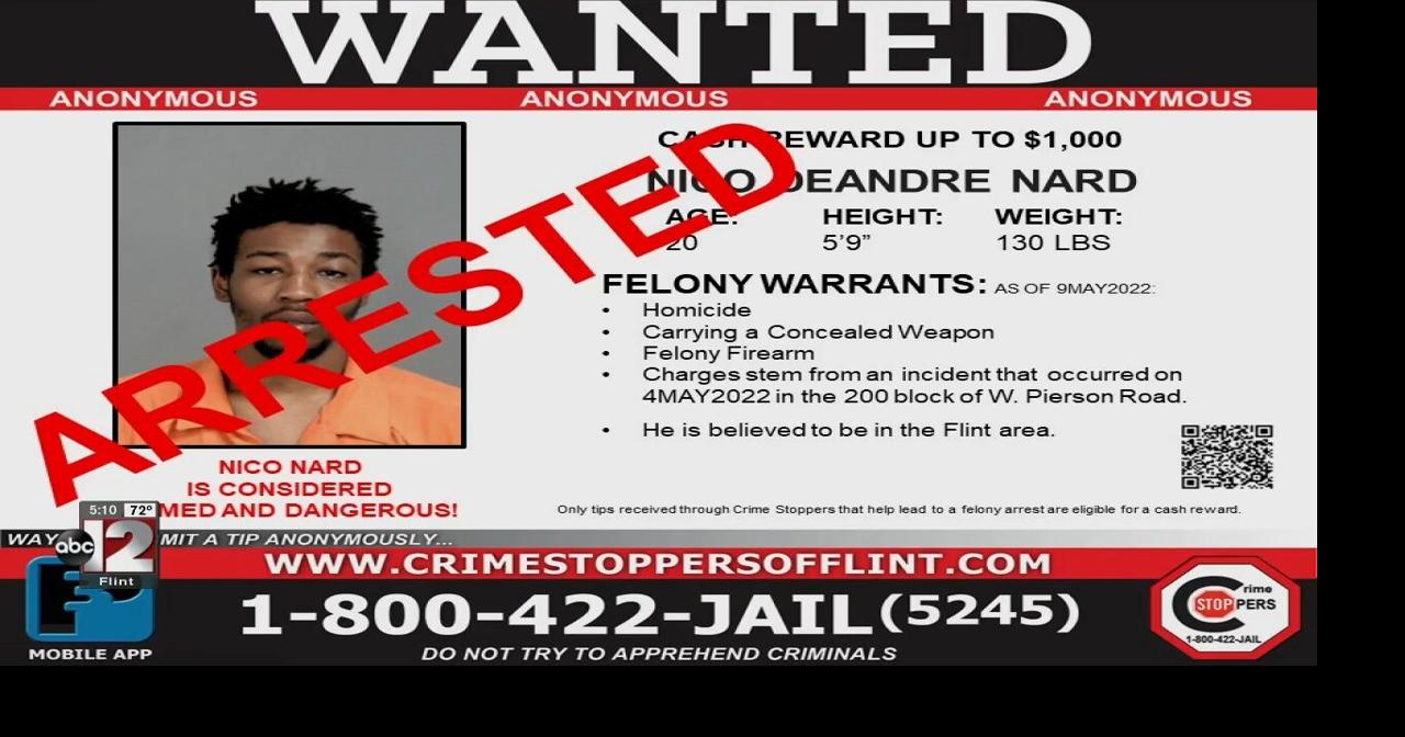 Suspected arrest in connection to May 4 shooting death in Flint | Crime ...